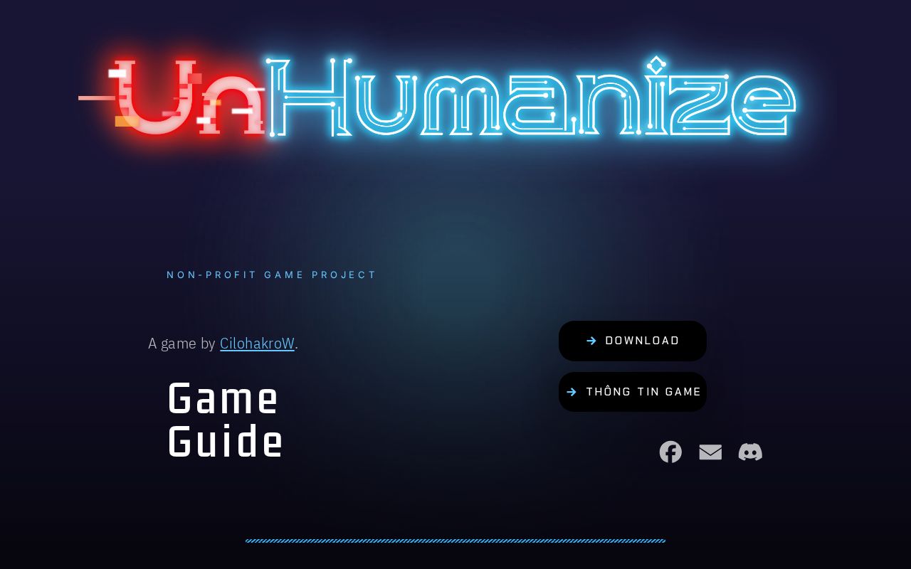 UnHumanize Game Project
